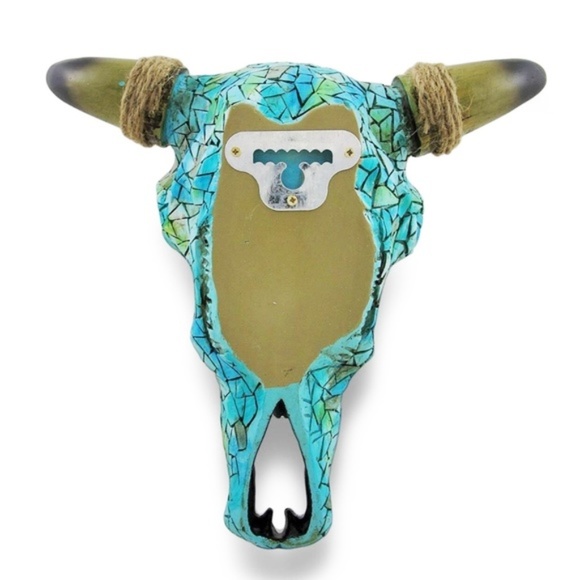 arcountrystore.com | Wall Decor | Mosaic Steer Cow Skull Polyresin ...